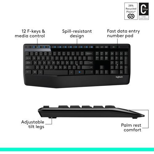 Logitech Mk345 Wireless Keyboard and Mouse – Libya it
